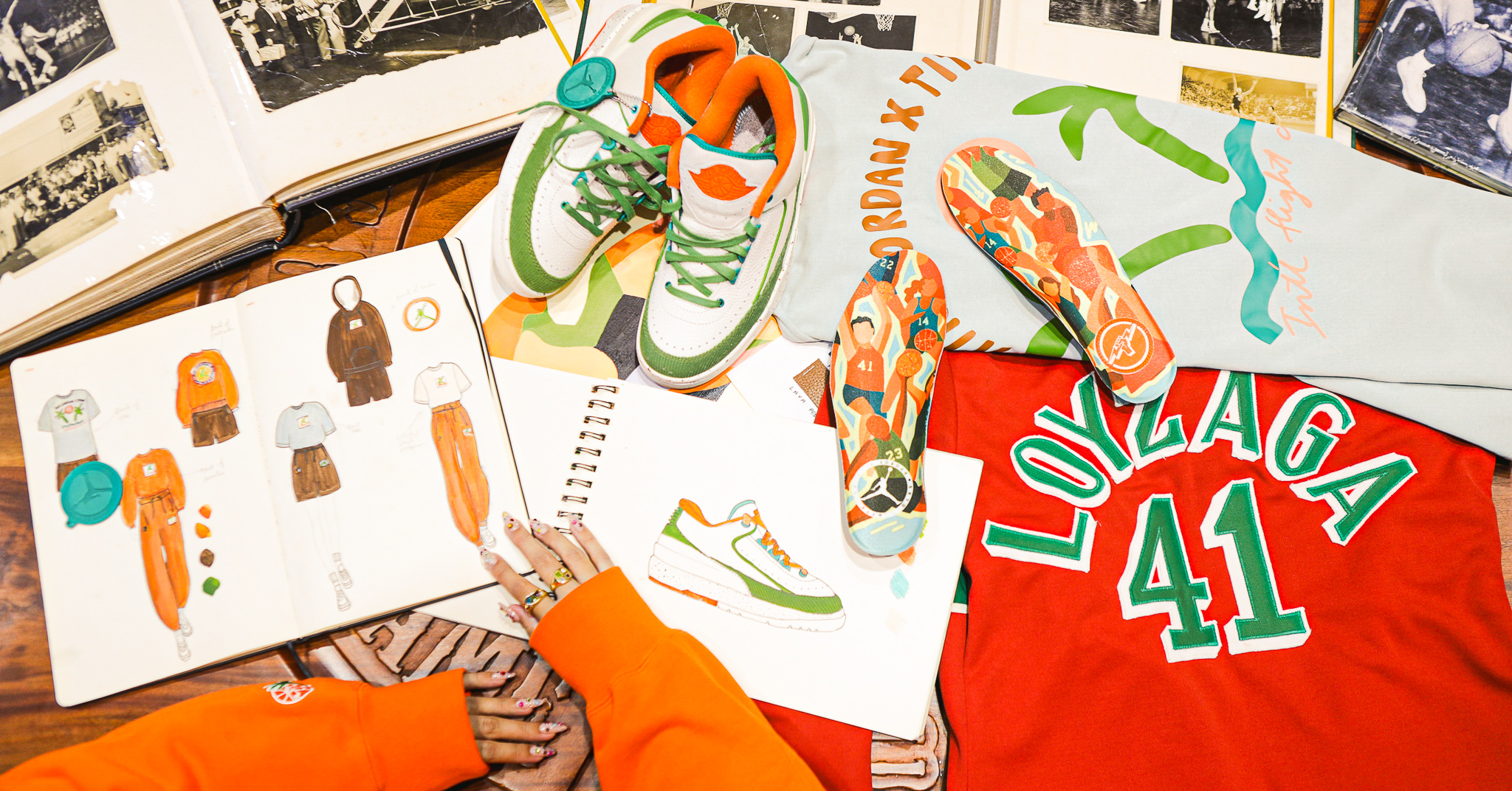 Filipino Creative Chi Loyzaga Gibbs Designed A Pair Of Air Jordan 2 Lows