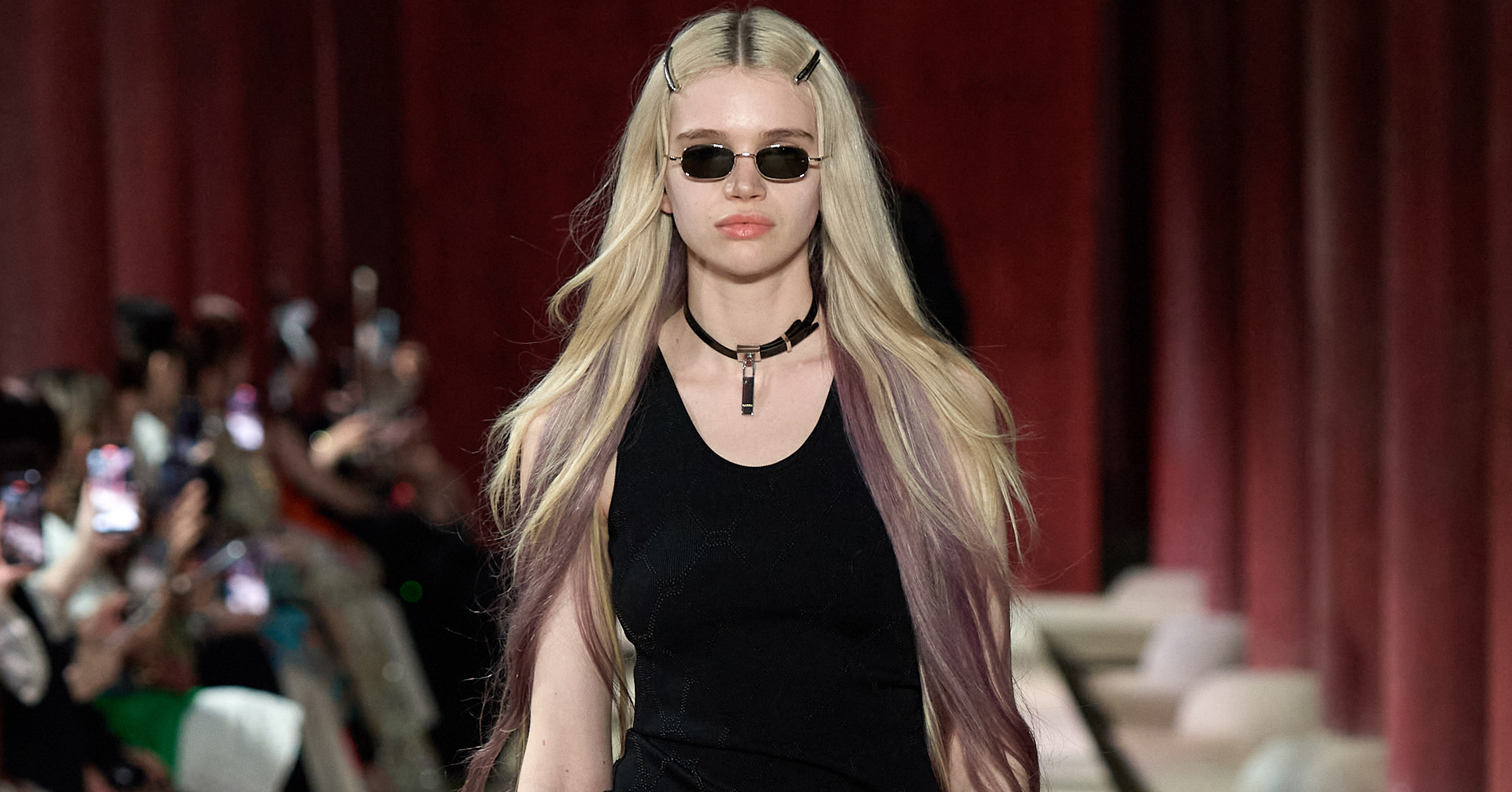 Surfer-Punk Hair Hits The Resort Runway in Seoul
