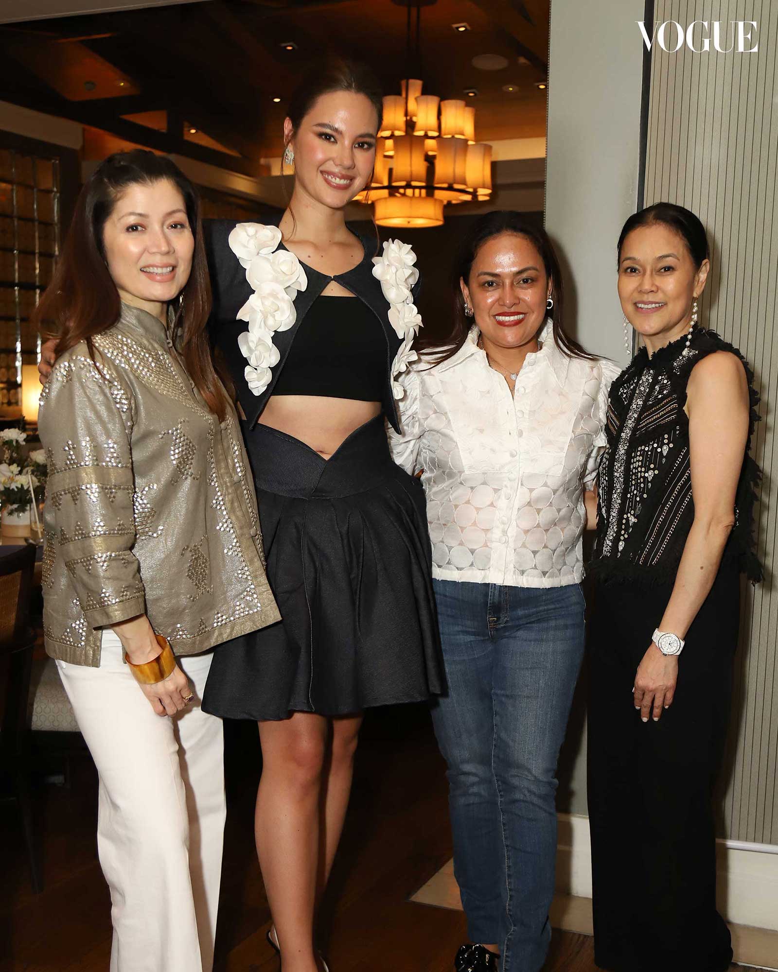 Vogue’s March 2024 Cover Launch: Inside The Dinner With Catriona Gray ...