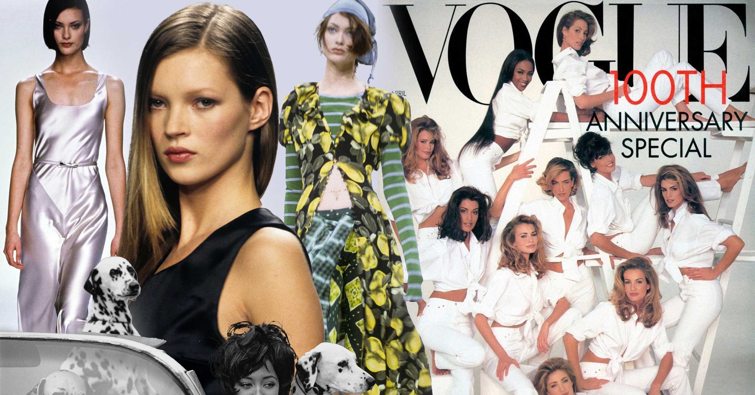 A 1990s Fashion History Lesson: Supermodels, Grunge, and More
